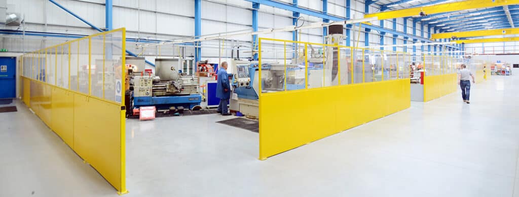 Steel Workshop Partitions | Teepee Warehouse Solutions